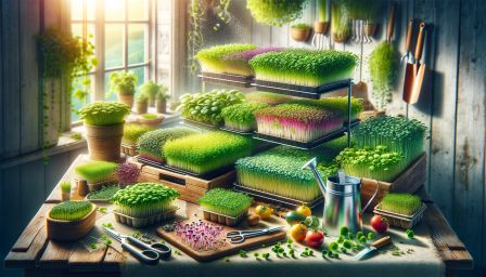 Microgreen Growing Techniques - Mastering Microgreen Cultivation