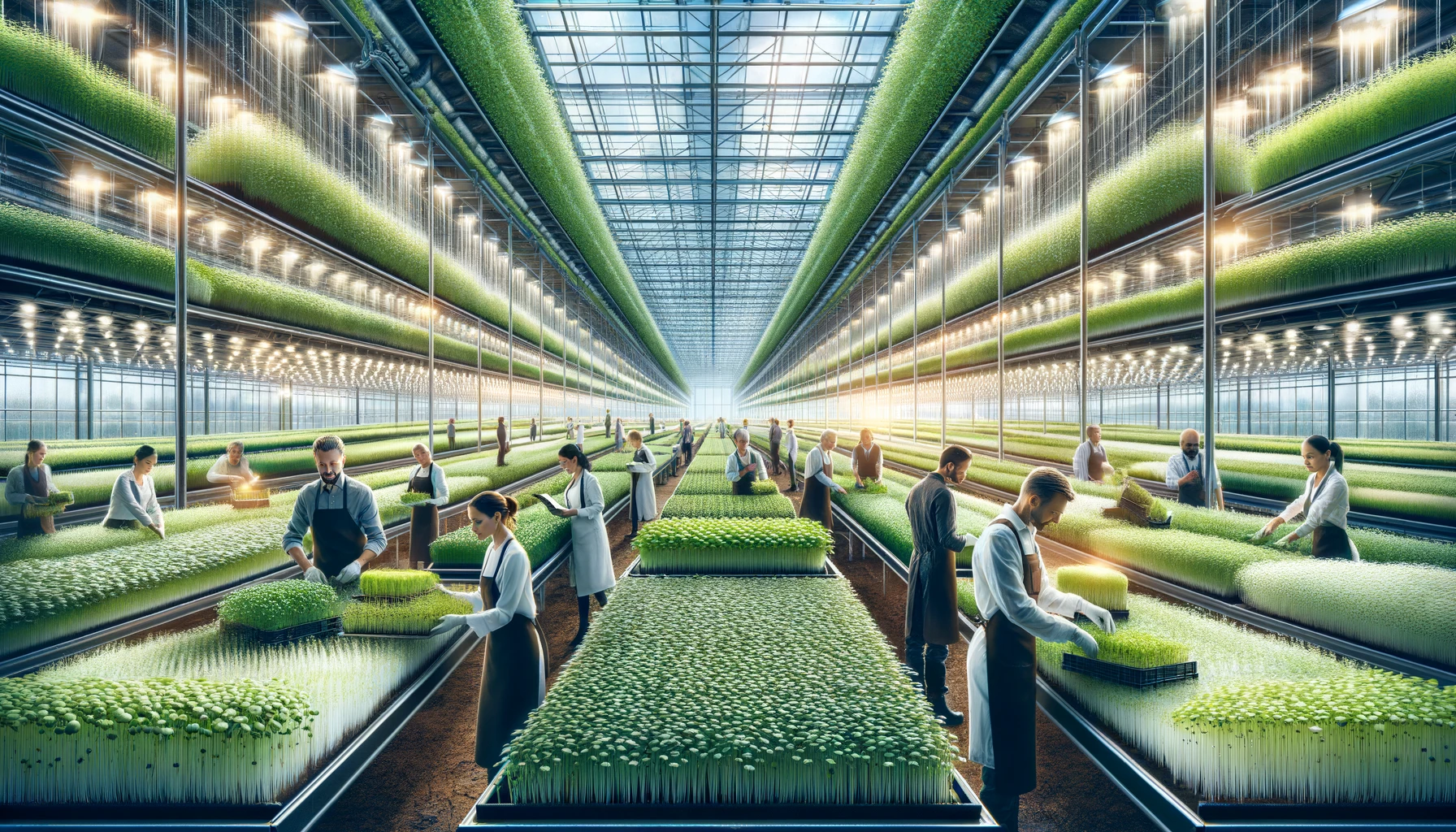 Commercial Microgreen Farming: A Guide to Profitable Cultivation